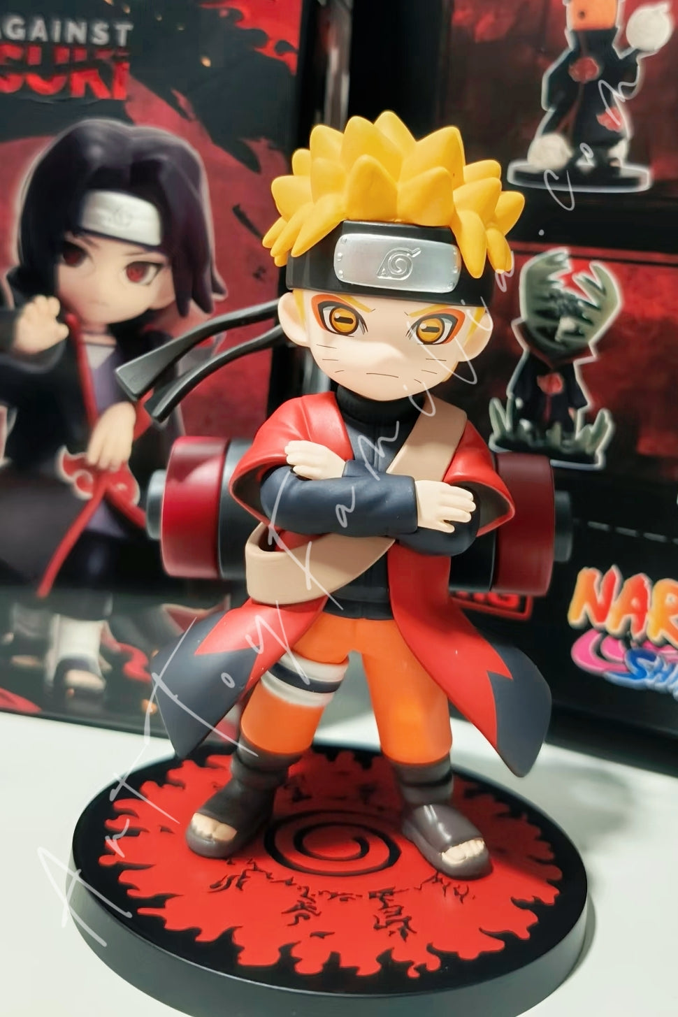 chibi naruto fight