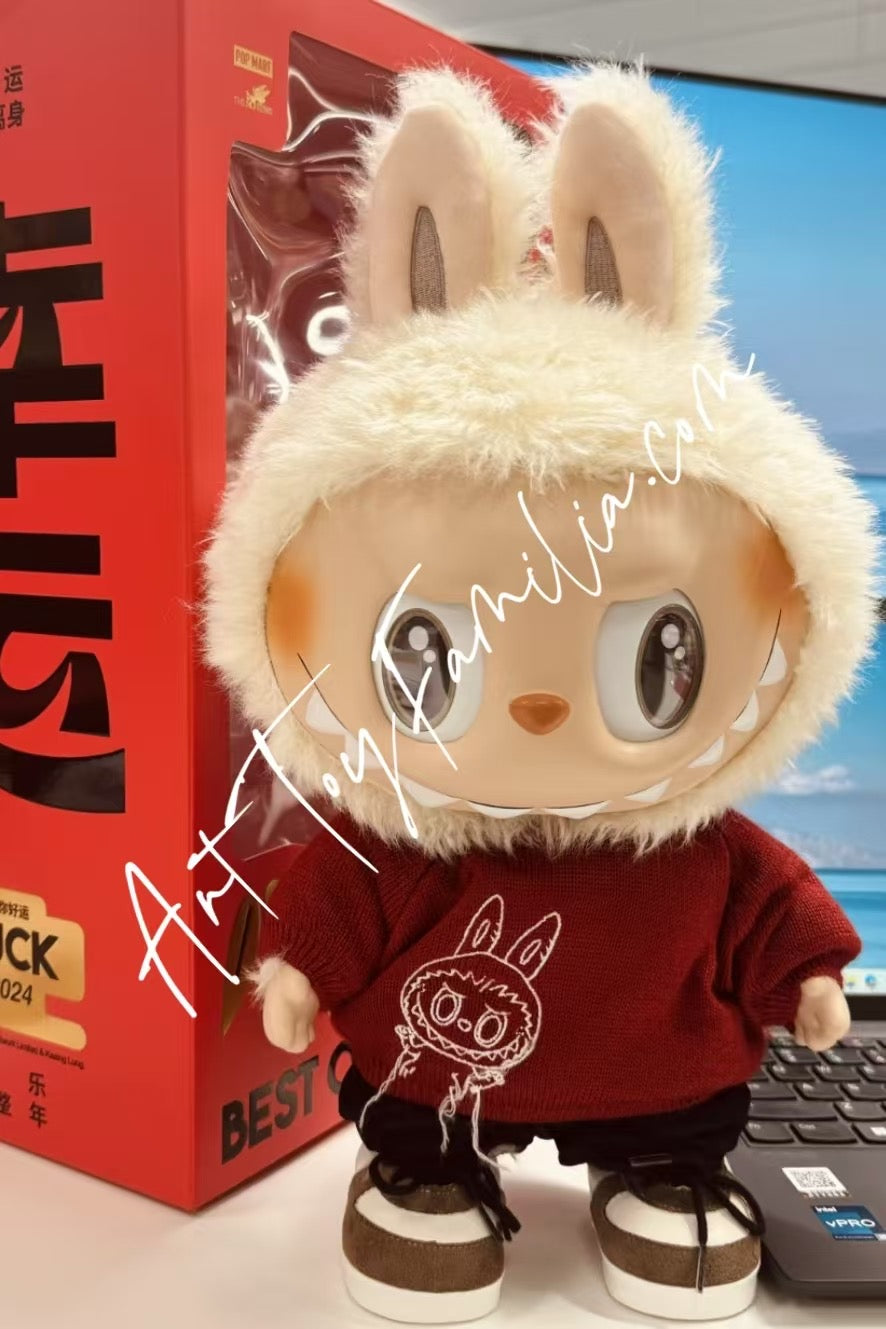 Labubu Best Of Luck 搪胶毛绒公仔 – Art Toy Familia