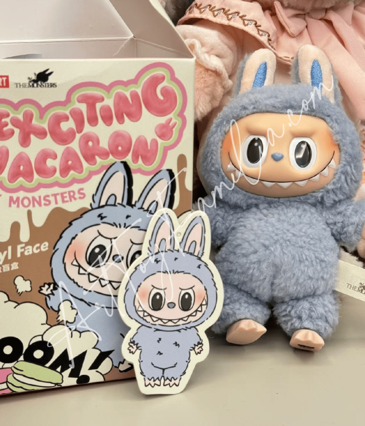 THE MONSTERS Labubu Tasty Macarons Vinyl Face Figure – Art Toy Familia
