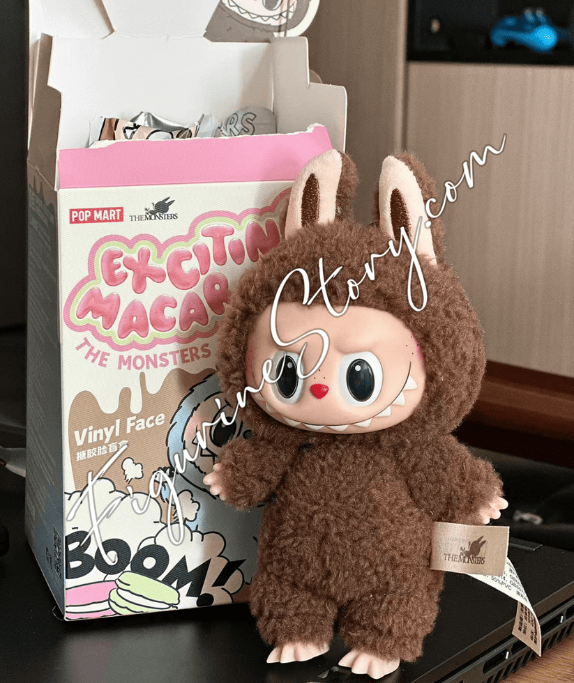 THE MONSTERS Labubu Tasty Macarons Vinyl Face Figure - 心动马卡龙搪胶系列 – Art ...