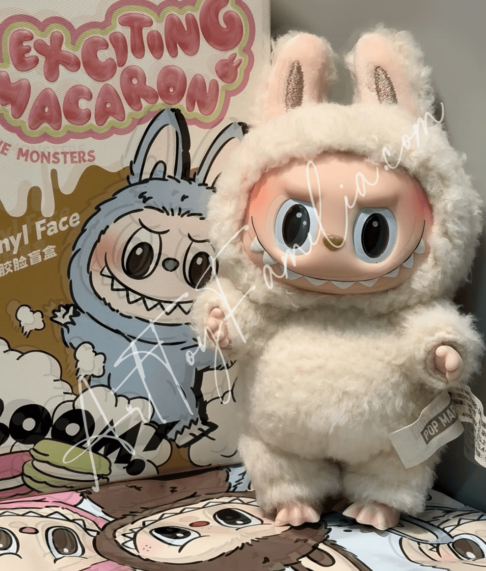 THE MONSTERS Labubu Tasty Macarons Vinyl Face Figure - 心动马卡龙搪胶系列 – Art ...